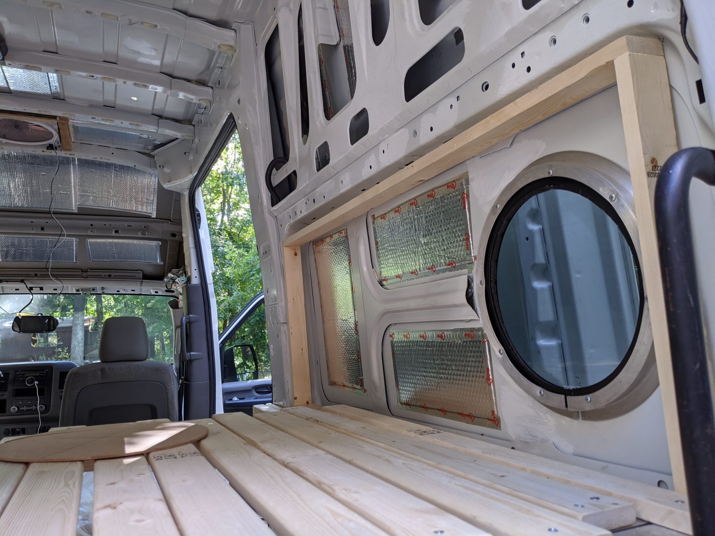 Progress On Our Solar Rack, Battery System, and Interior Construction ...